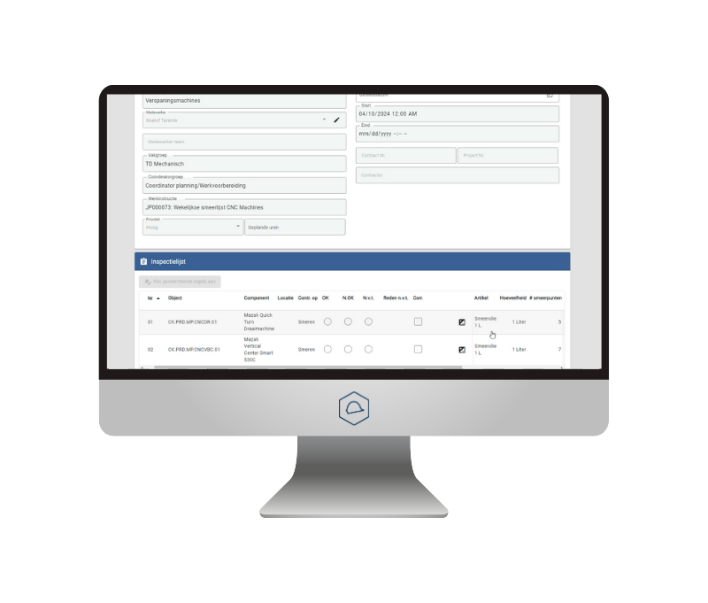 Smeerregels toevoegen | Nieuwe features in McMain Online